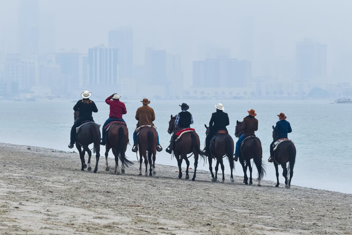 “Ride with Pride “ a scene from the Nurana Islands